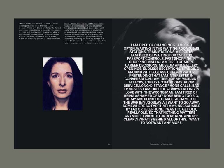 Marina Abramović: A Visual Biography – COPYRIGHT Bookshop